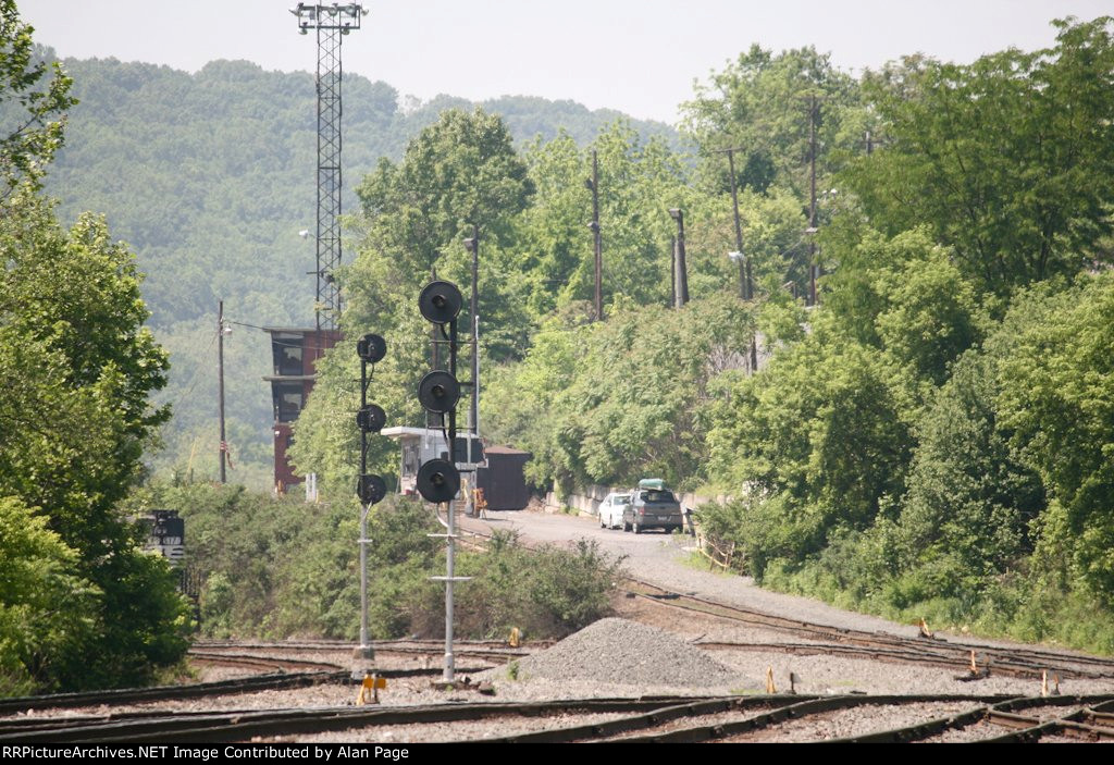 View of the hump office and tower